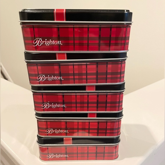 Brighton | Accessories | Brighton Holiday Jewelry Tins With Lids Set Of ...